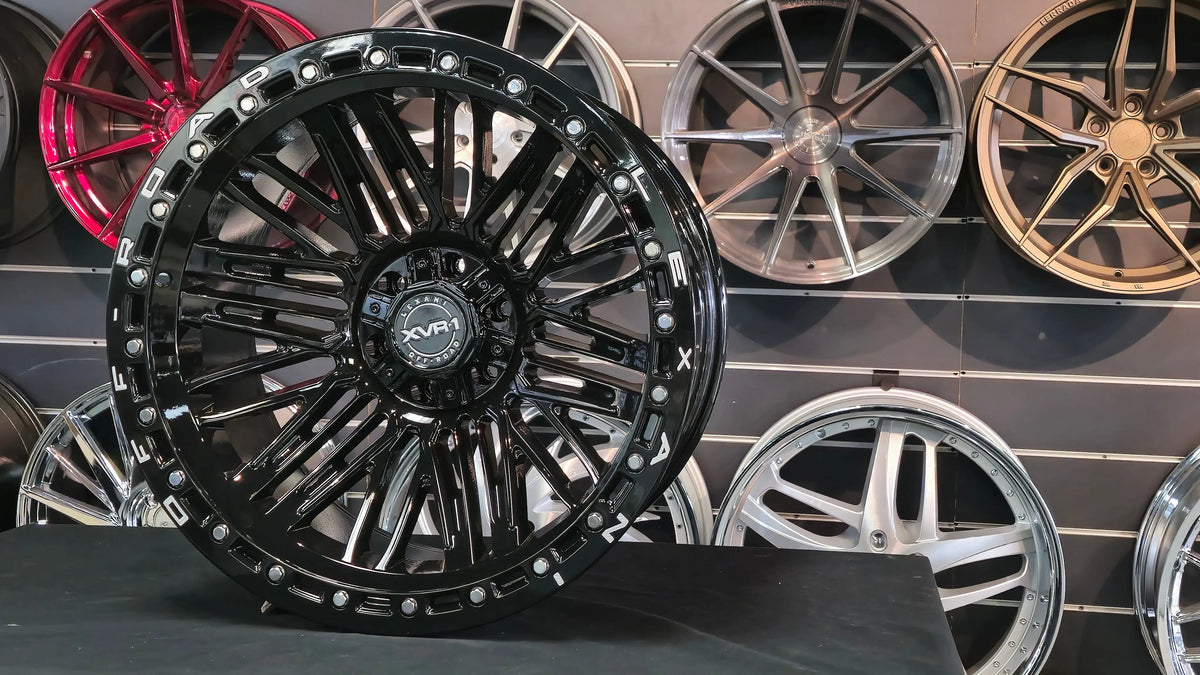 22" Inch Lexani Kobra Wheels 22x12, Gloss Black Rims BP:5x120 Dodge Ra ...