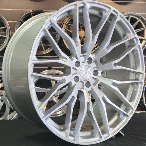 22 Inch Element EL32 Brushed Silver Wheels 22x9 22x10.5 Rims 5x120 BMW – DUBSandTIRES-Pines