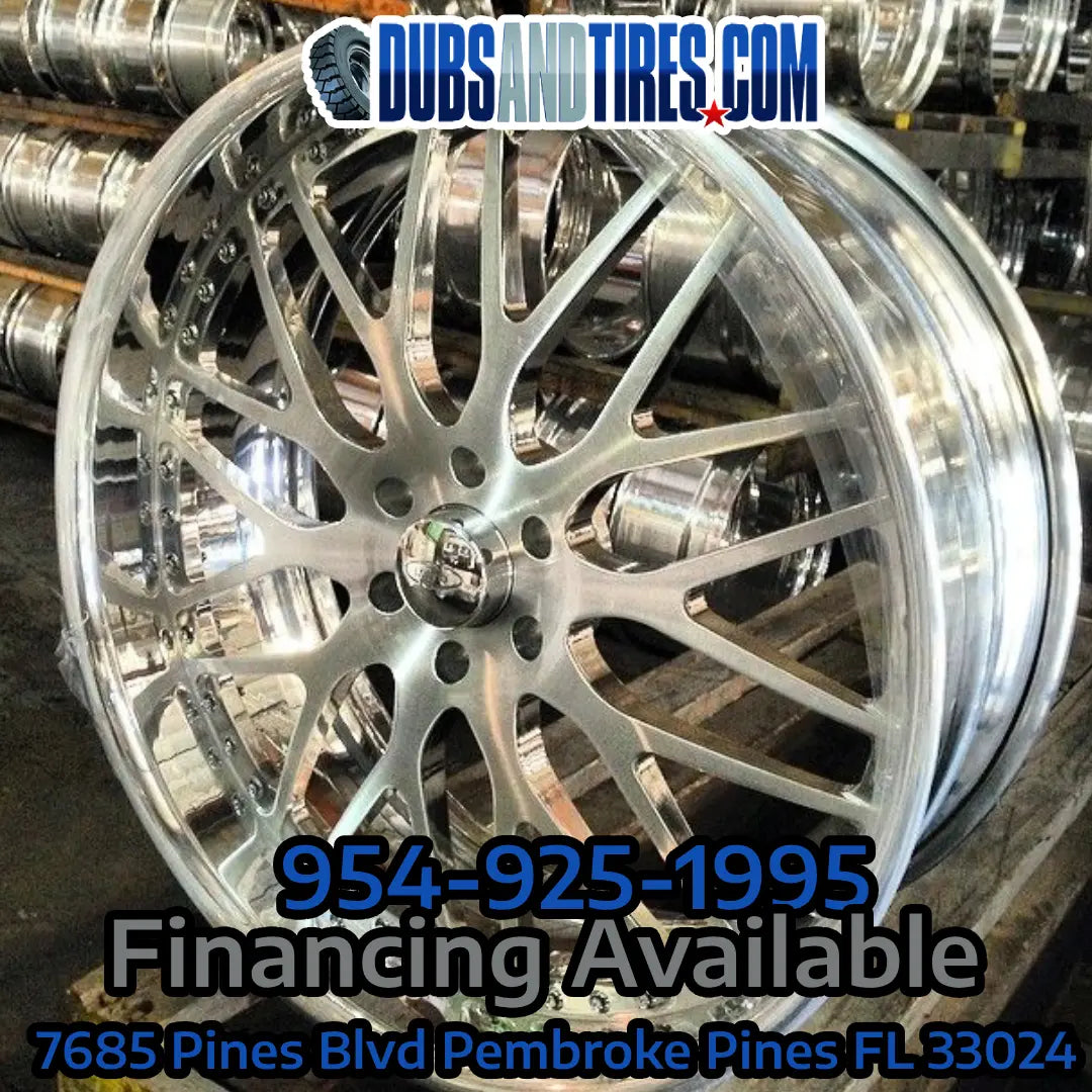 20" Intro ID313 BRUSHED Face WHEELS STAGGERED 20X9, 20X11 RIMS 5x4.5 C ...
