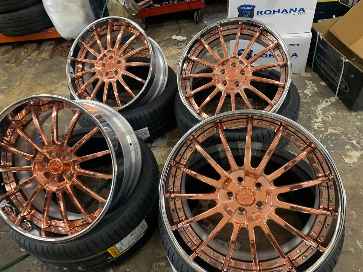 22 Inch 22x11 Rims Forgiato S210 Wheels BP:5x112 Tires: 275/35ZR22 201 ...