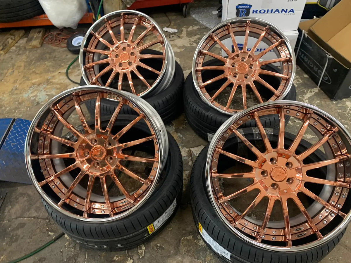 22 Inch 22x11 Rims Forgiato S210 Wheels BP:5x112 Tires: 275/35ZR22 201 ...