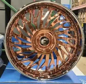 26" FORGIATO BIAFORCA RIMS Staggered 26x9 (Front) 26x10(Rear) Brushed ...