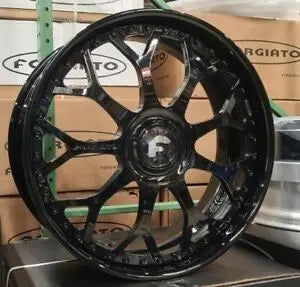 24" FORGIATO DREA RIMS 24x10 WHEELS 5x127 DODGE DURANGO JEEP CHEROKEE ...